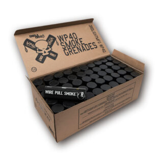 EG25 Wire Pull Micro Smoke Grenade (Box of 10) - EG Grenade Co.